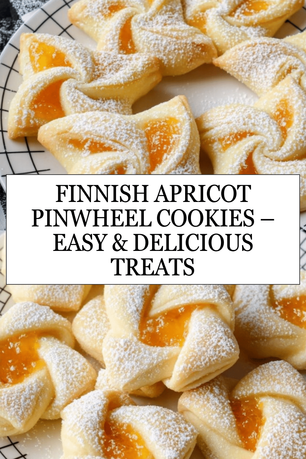 Finnish Apricot Pinwheel Cookies – Irresistibly Sweet & Flaky